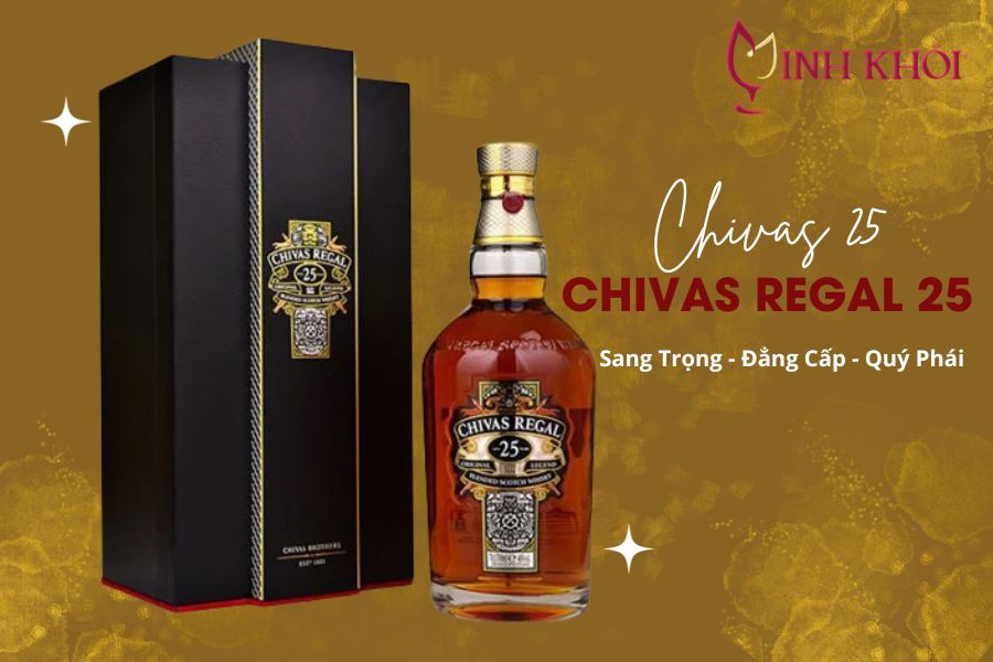 Chivas Regal 25 - Rượu chính hãng, giá tốt nhất thị trườngRượu ngoại ...